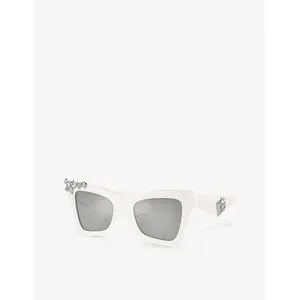 Dolce & Gabbana Dg4434 Cat-eye Frame Acetate Sunglasses