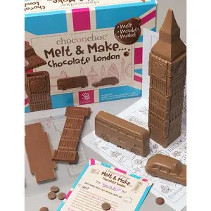 CHOC ON CHOC Make And Melt Chocolate London Scene 300g