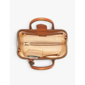 ASPINAL OF LONDON Midi London Tote Leather Tote Bag - Tan