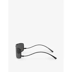 FERRARI Fh1008 Irregular-frame Sunglasses - Black