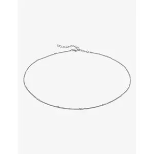 Monica Vinader Curb Twist Choker Necklace - Sterling Silver