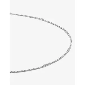 Monica Vinader Curb Twist Choker Necklace