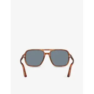 Persol Po3328s Pilot-frame Sunglasses - Brown