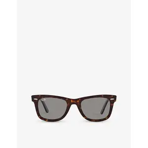 Ray-ban Wayfarer Square-frame Sunglasses - Brown