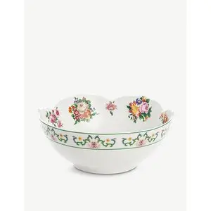 SELETTI Hybrid Zaira Bone China Porcelain Salad Bowl - One-color