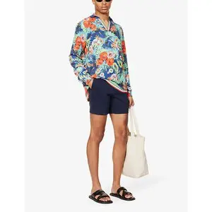 Orlebar Brown Bulldog Stretch-cotton Swim Shorts - Dark Navy