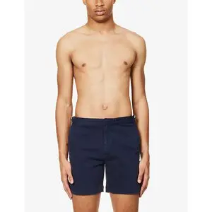 Orlebar Brown Bulldog Stretch-cotton Swim Shorts - Dark Navy