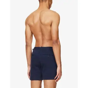 Orlebar Brown Bulldog Stretch-cotton Swim Shorts - Dark Navy