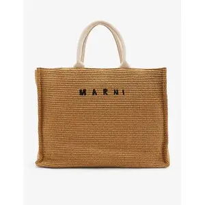 Marni Straw Tote Bag