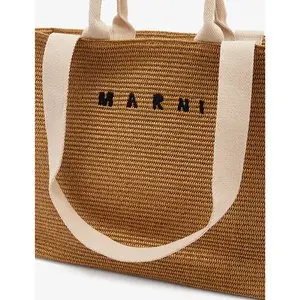 Marni Straw Tote Bag