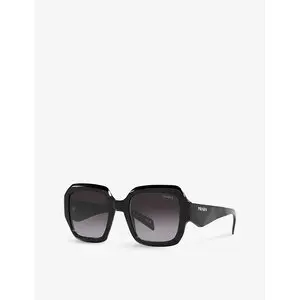 Prada Pr 28zs Pillow-frame Sunglasses