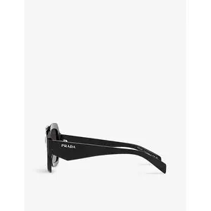 Prada Pr 28zs Pillow-frame Sunglasses