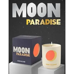 Assouline Travel From Home Moon Paradise Wax Travel Candle 319g