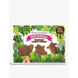CHOC ON CHOC Make And Melt Chocolate Animal Lollipops 300g - One-color