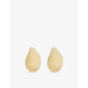 Bottega Veneta Drop Gold Plated Earrings - Yellow Gold