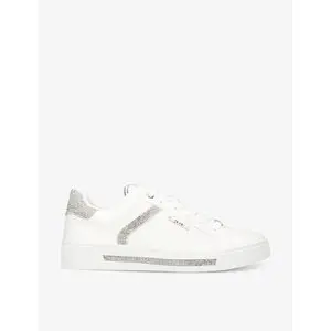 Carvela Silver Tone Sneakers For Women