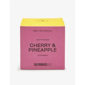 SELFRIDGES SELECTION Pineapple And Cherry Tea Bags 50g - One-color