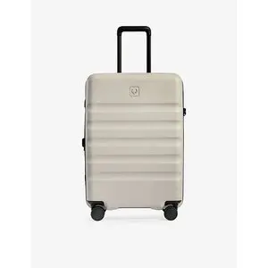 ANTLER Icon Stripe Medium Shell Four-wheeled Suitcase 67cm - Taupe
