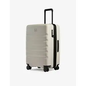 ANTLER Icon Stripe Medium Shell Four-wheeled Suitcase 67cm - Taupe