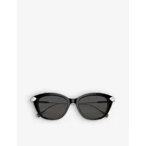 SWAROVSKI Sk6010 Cat-eye Sunglasses - Black