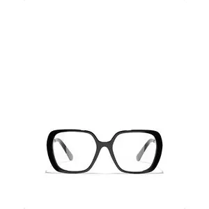 Chanel Ch3462 Square-frame Eyeglasses - Black