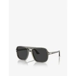 Persol Po3328s Pilot Sunglasses - Grey
