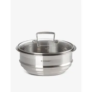 LE CREUSET 3-ply Stainless-steel Multi-steamer 24cm - One-color