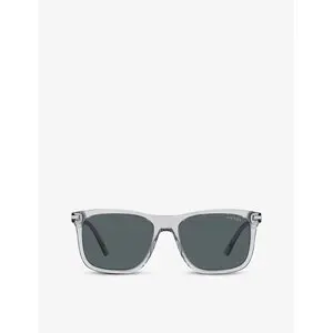 Prada Pr 18ws Square-frame Sunglasses - Grey