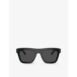 Dolce & Gabbana Dg4420 Square-frame Sunglasses - Black