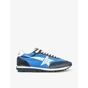 GOLDEN GOOSE Marathon Runner Suede And Mesh Low-top Trainers - Blue Other