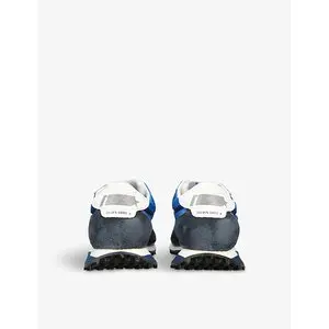 GOLDEN GOOSE Marathon Runner Suede And Mesh Low-top Trainers - Blue Other