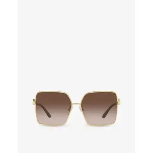 Dolce & Gabbana Dg2279 Square Sunglasses - Gold