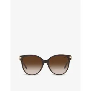 Tiffany & Co. Tf4193b Pillow-frame Sunglasses - Brown