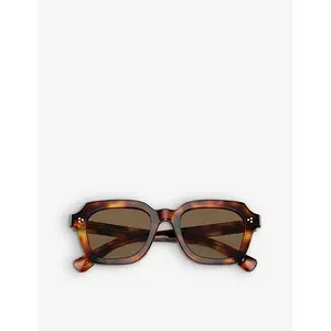 Oliver Spencer Kienna Square-frame Sunglasses - Brown