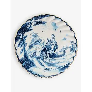 SELETTI Diesel Living With Classics On Acid Delfino Porcelain Plate 25.5cm - One-color