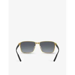 Ray-ban Chromance Square-frame Sunglasses