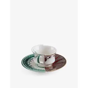 SELETTI Hybrid Chucuito Porcelain Coffee Cup And Saucer