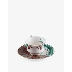 SELETTI Hybrid Chucuito Porcelain Coffee Cup And Saucer