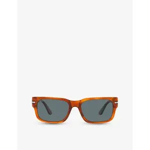 Persol Rectangle-frame Tortoiseshell Sunglasses - Brown