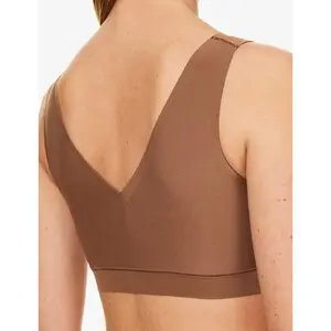 Chantelle Soft Stretch Smooth V-neck Crop Top
