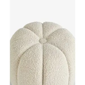 SOHO HOME Sofia Bouclé Footstool 43cm
