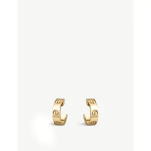 CARTIER Love 18ct Yellow Gold Hoop Earrings - One-color
