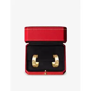 Cartier Love 18ct Yellow Gold Hoop Earrings