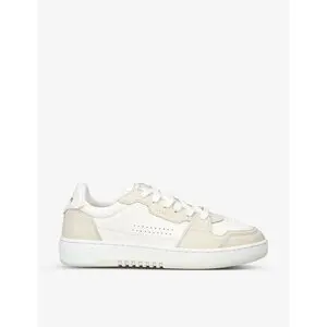 Axel Arigato Dice Lo Leather And Suede Low-top Trainers 3 Beige Comb