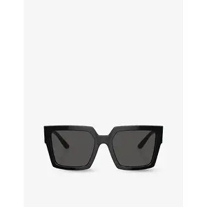 Dolce & Gabbana Dg4446b Square-frame Sunglasses - Black