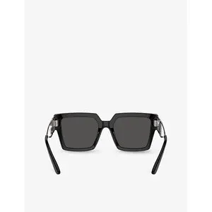 Dolce & Gabbana Dg4446b Square-frame Sunglasses - Black