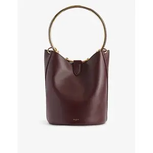Alaïa Ring Leather Shoulder Bag