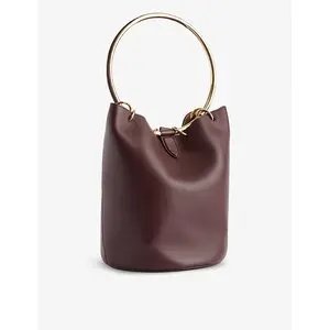 Alaïa Ring Leather Shoulder Bag
