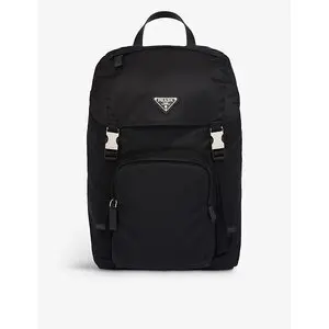 Prada Woven Backpacks For Women