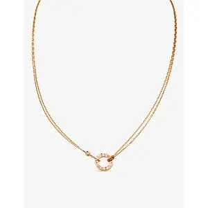Cartier Love 18ct Diamond Necklace - Rose Gold
